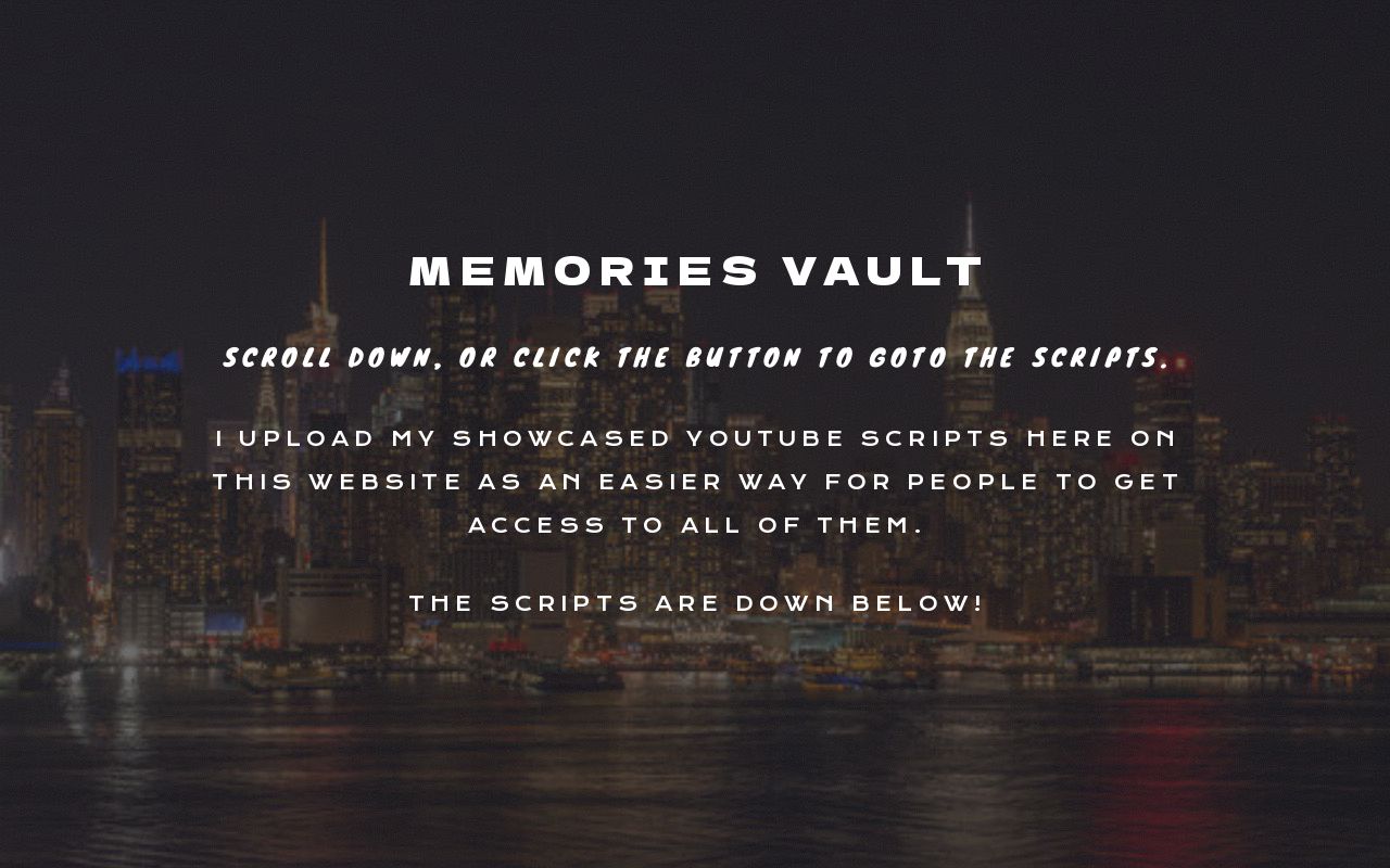 Memories Vault